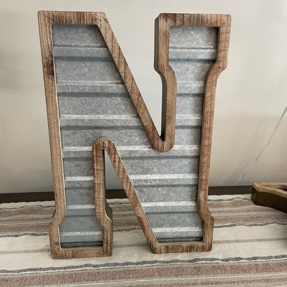 Hobby Lobby | Wall Decor | Rustic Farmhouse Letter N | Poshmark
